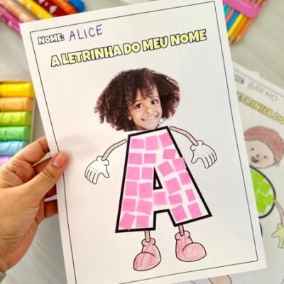 A letrinha do meu nome - ABC Pedagógico