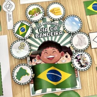 Kit dia da Bandeira - ABC Pedagógico
