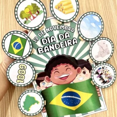 Kit dia da Bandeira - ABC Pedagógico