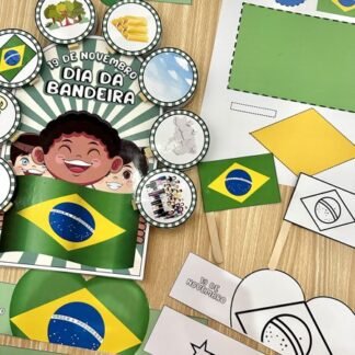 Kit dia da Bandeira - ABC Pedagógico